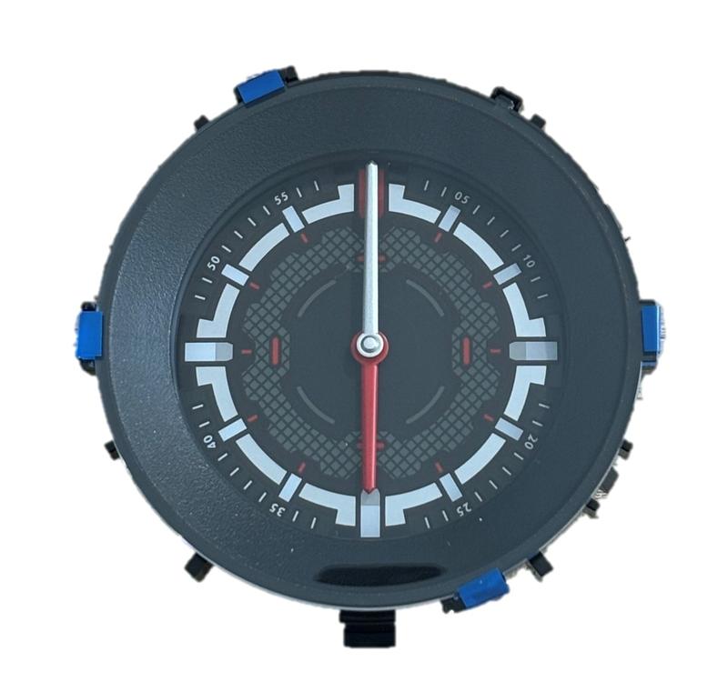 Clock Tough Design Dial With Outer Bezel