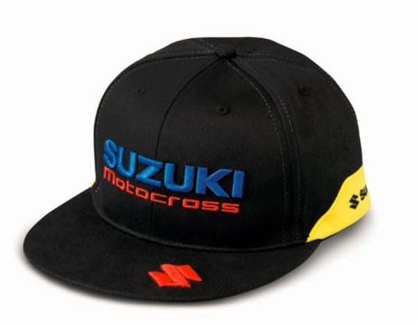 Team Yellow Suzuki Flat Peak Cap