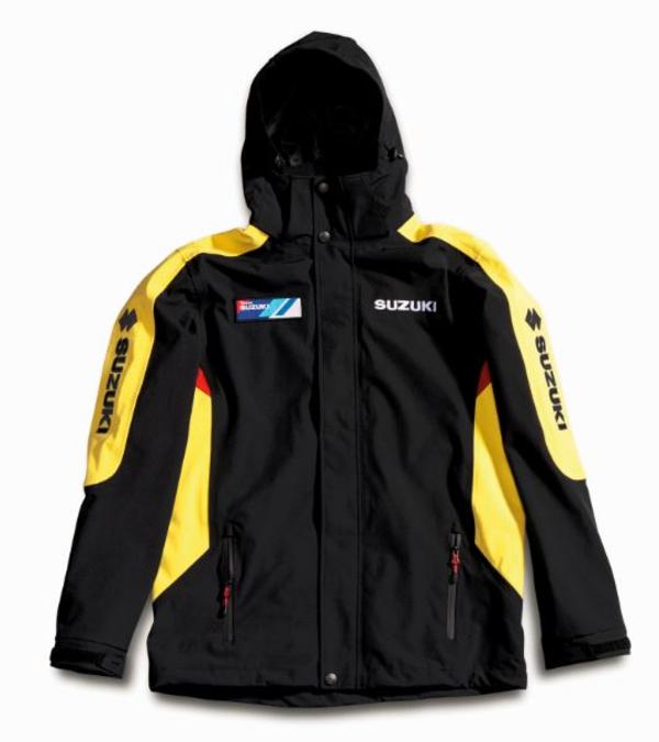 Team Yellow Suzuki Waterproof Jacket