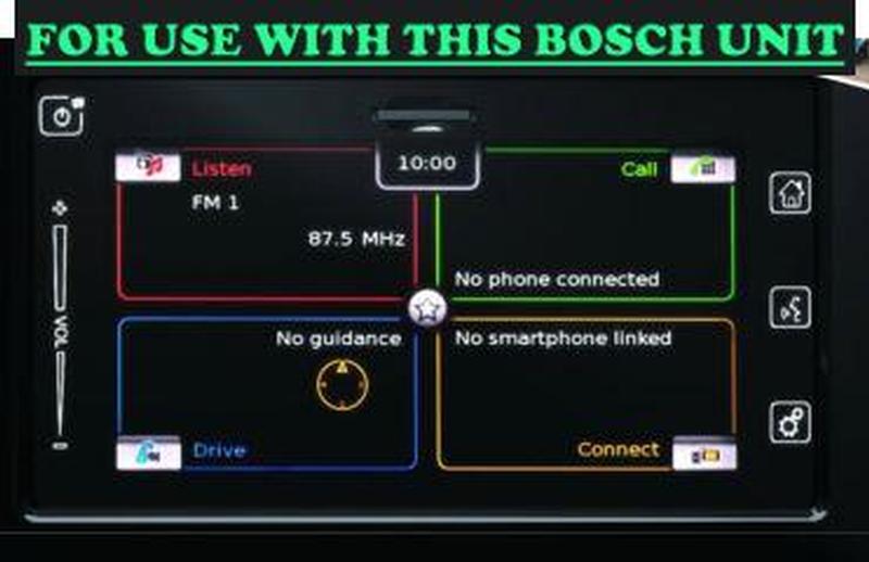 SUZUKI BOSCH SAT NAV UPGRADE CARD For Bosch Unit