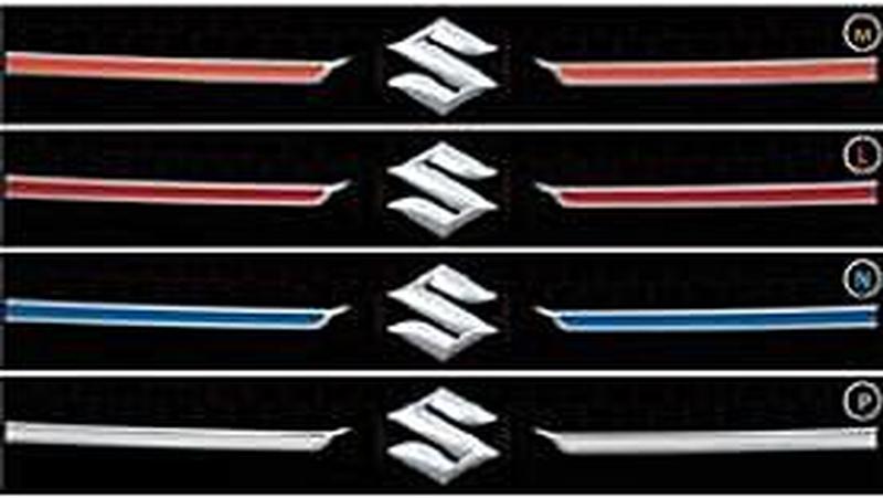 Coloured Front Grille Centre Bar Trim -New IGNIS